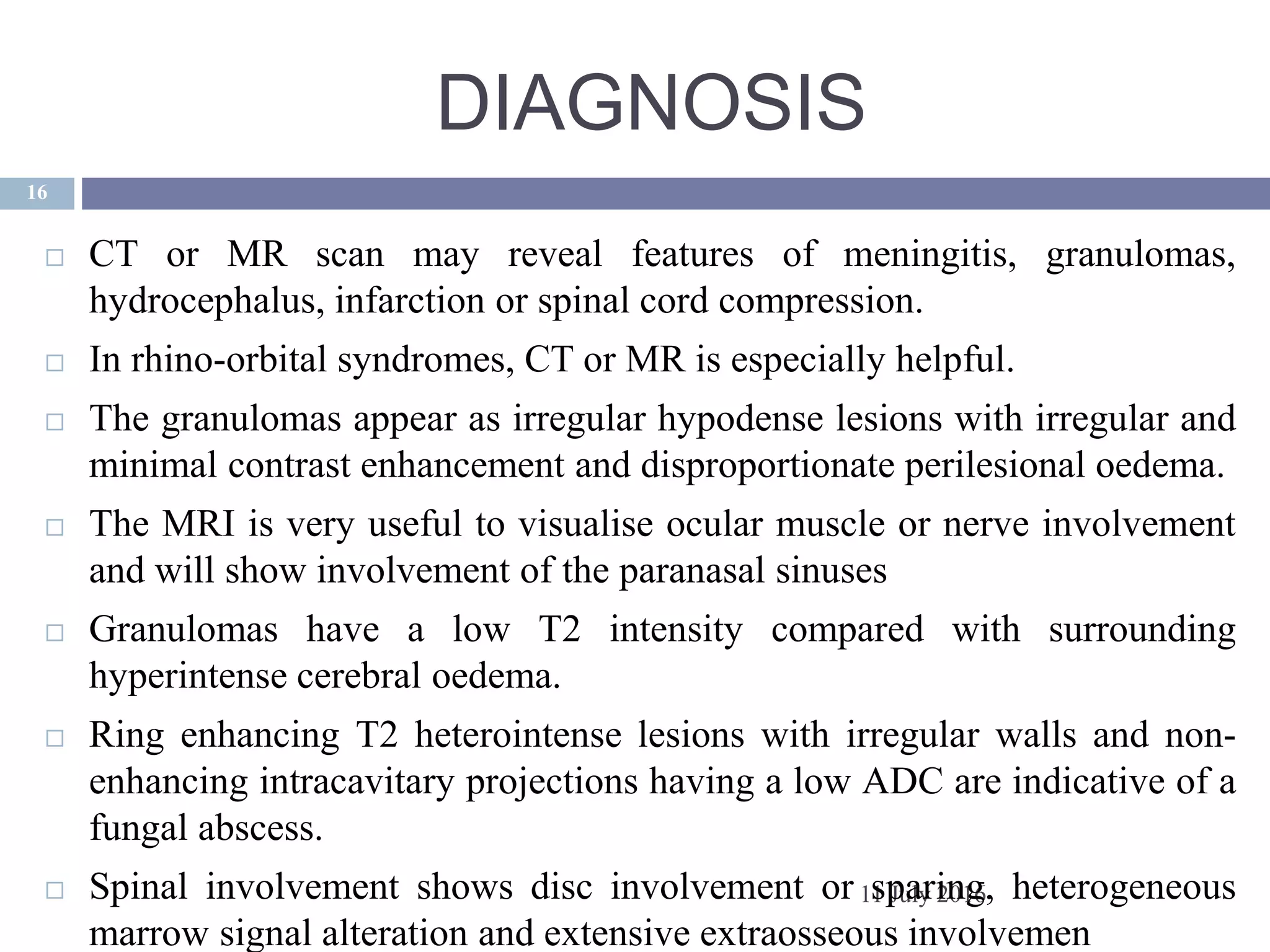 Fungal infection of cns | PPTX