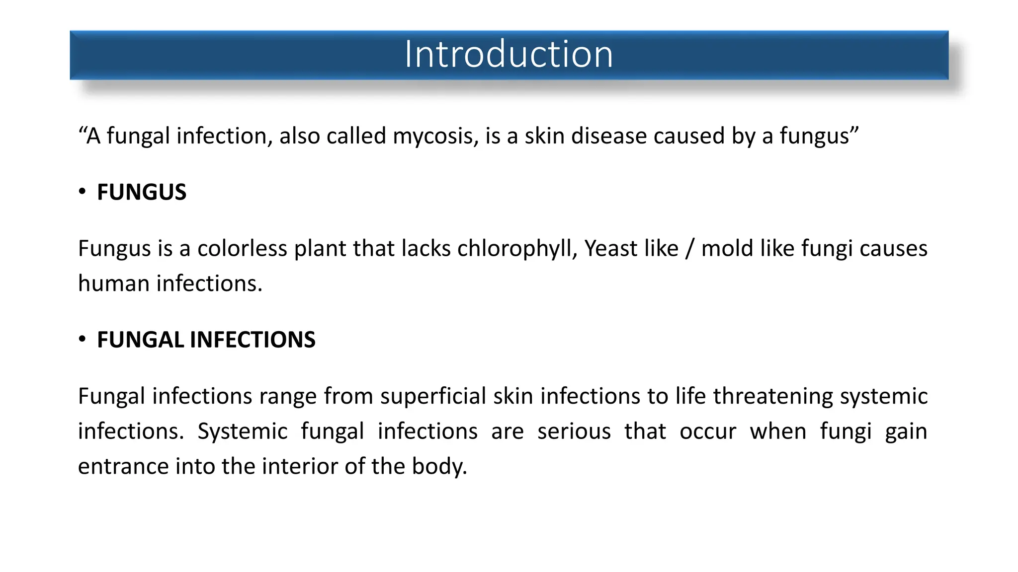 Fungal Infections Of The Skin Ppt