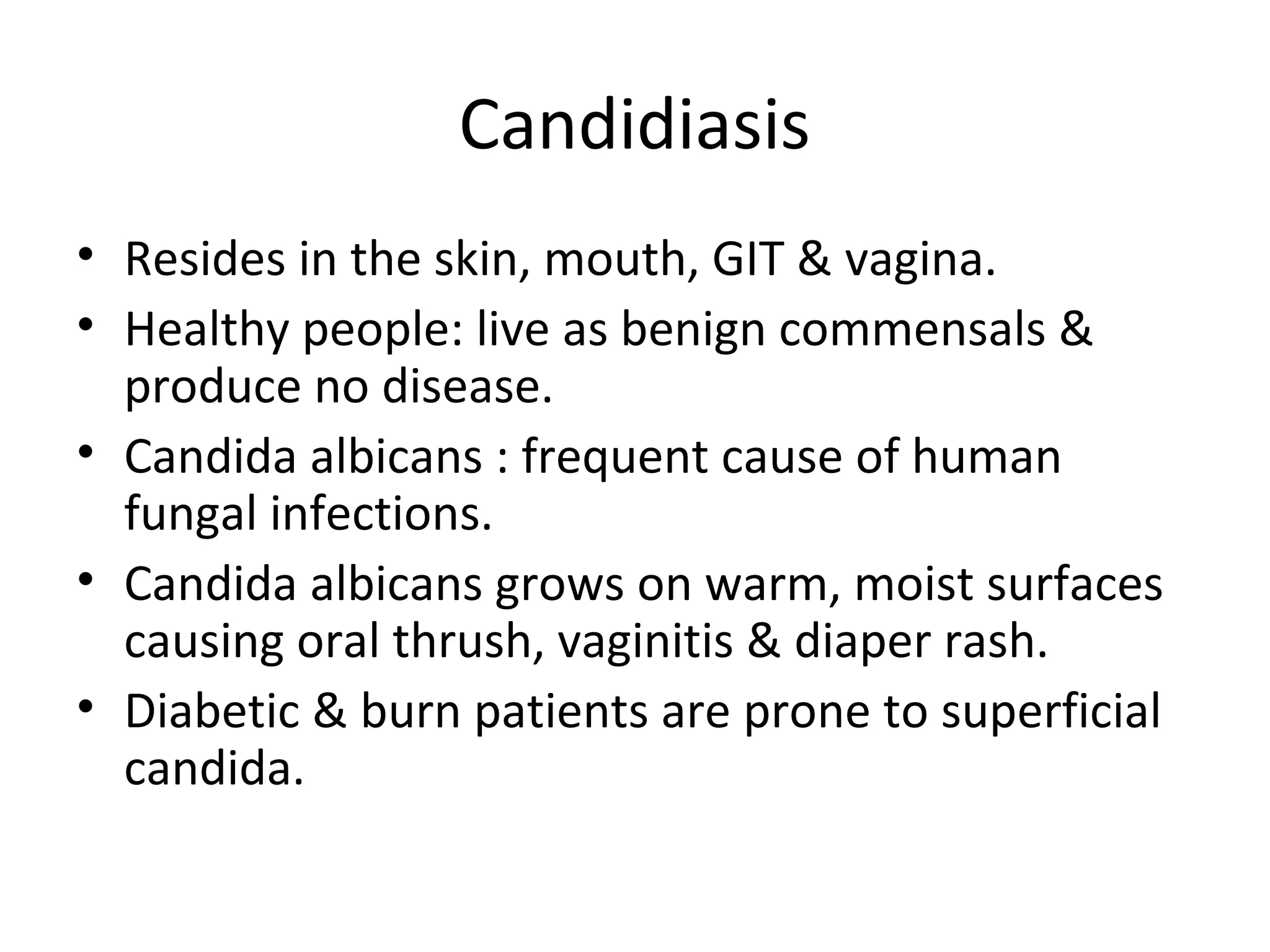 Fungal infections in histopathology | PPT