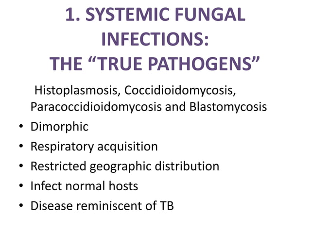 Fungal infections | PPTX