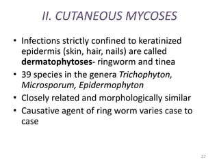 Fungal infections | PPTX