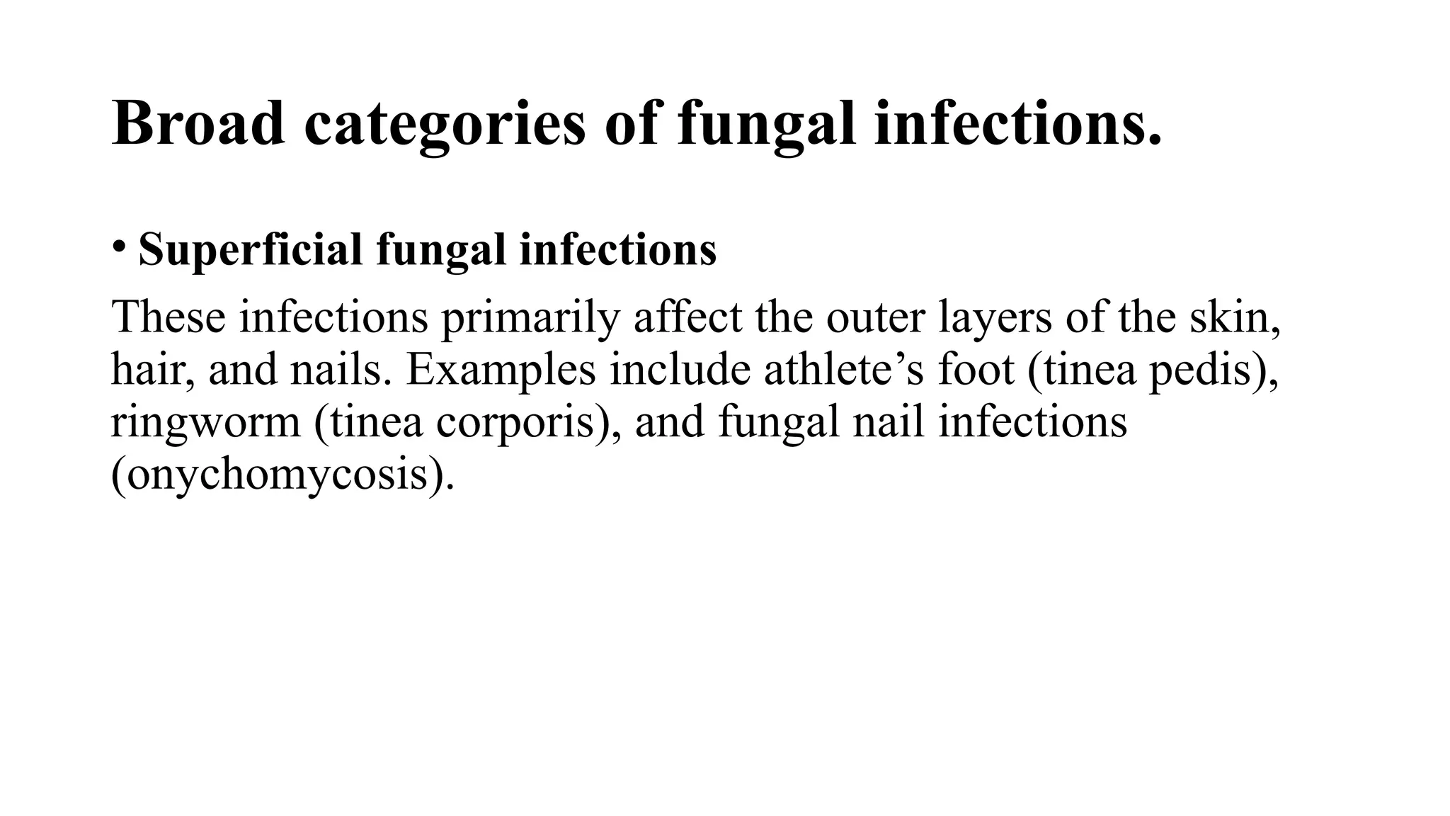 FUNGAL INFECTIONS.pptx by Juniorio Jan Ndyamuhaki | PPTX