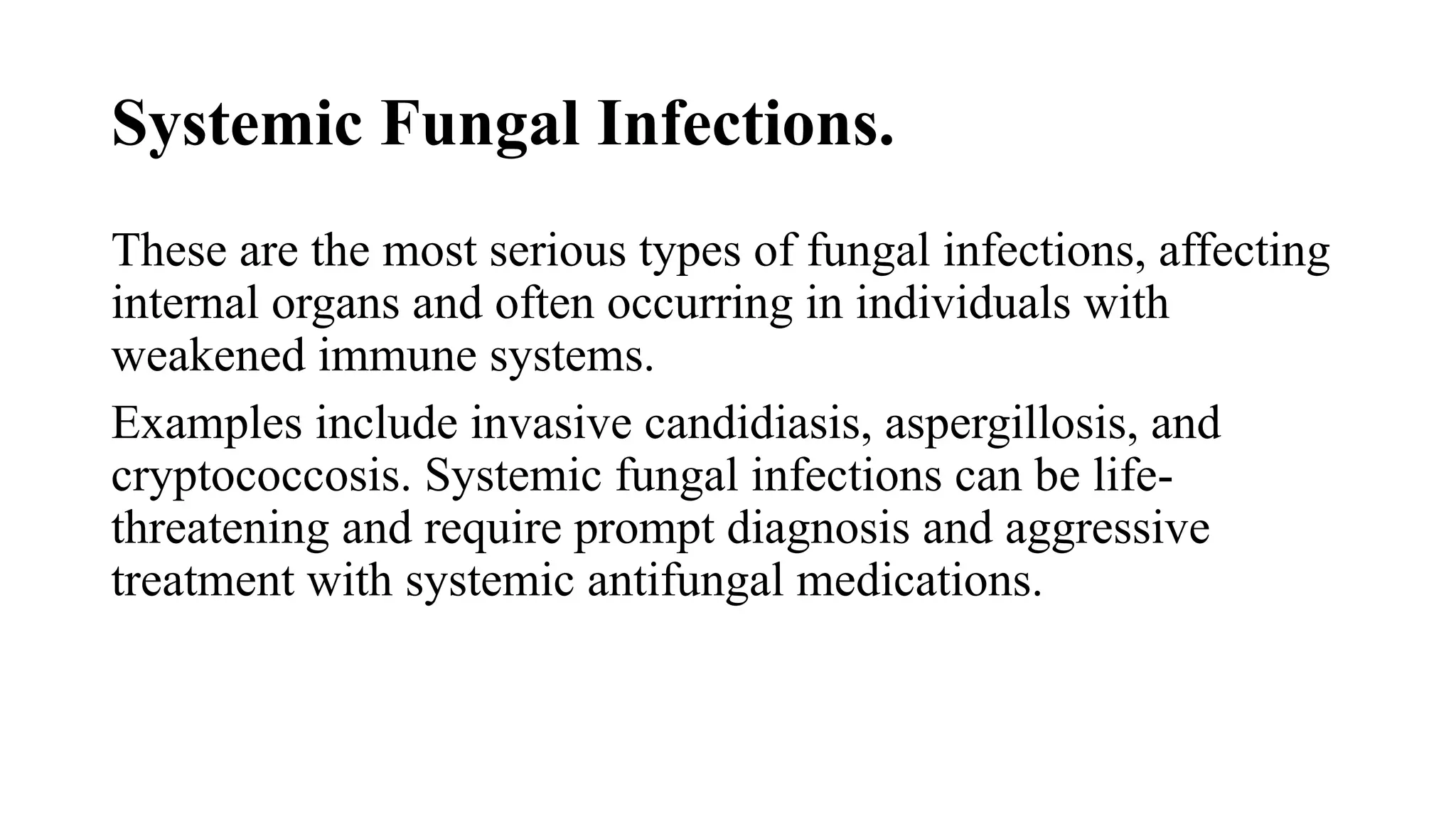 FUNGAL INFECTIONS.pptx by Juniorio Jan Ndyamuhaki | PPTX