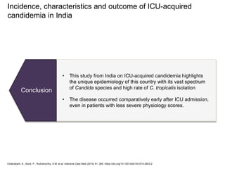 Fungal infections in the ICU | PPTX