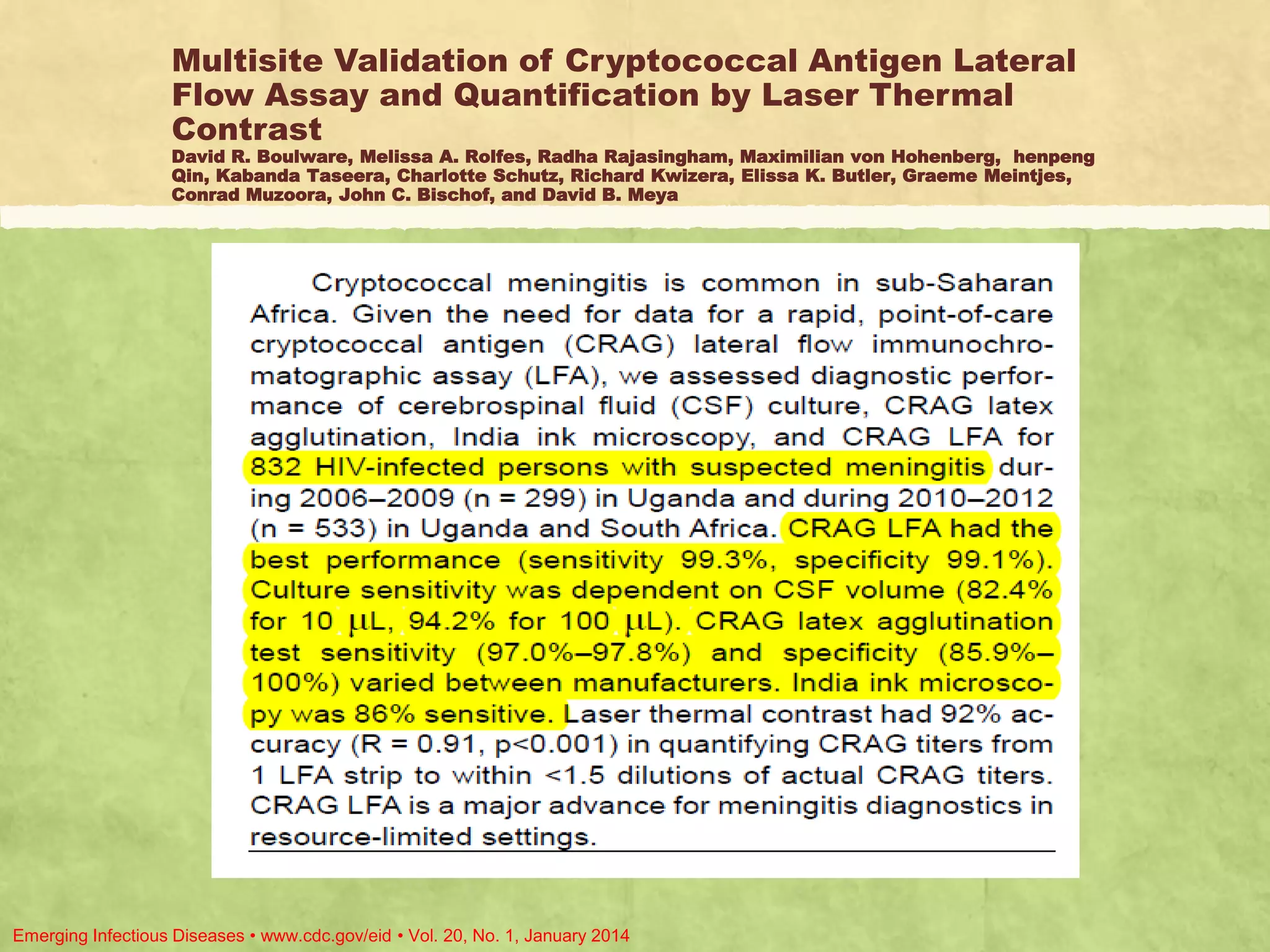 Fungal infections of CNS | PPTX