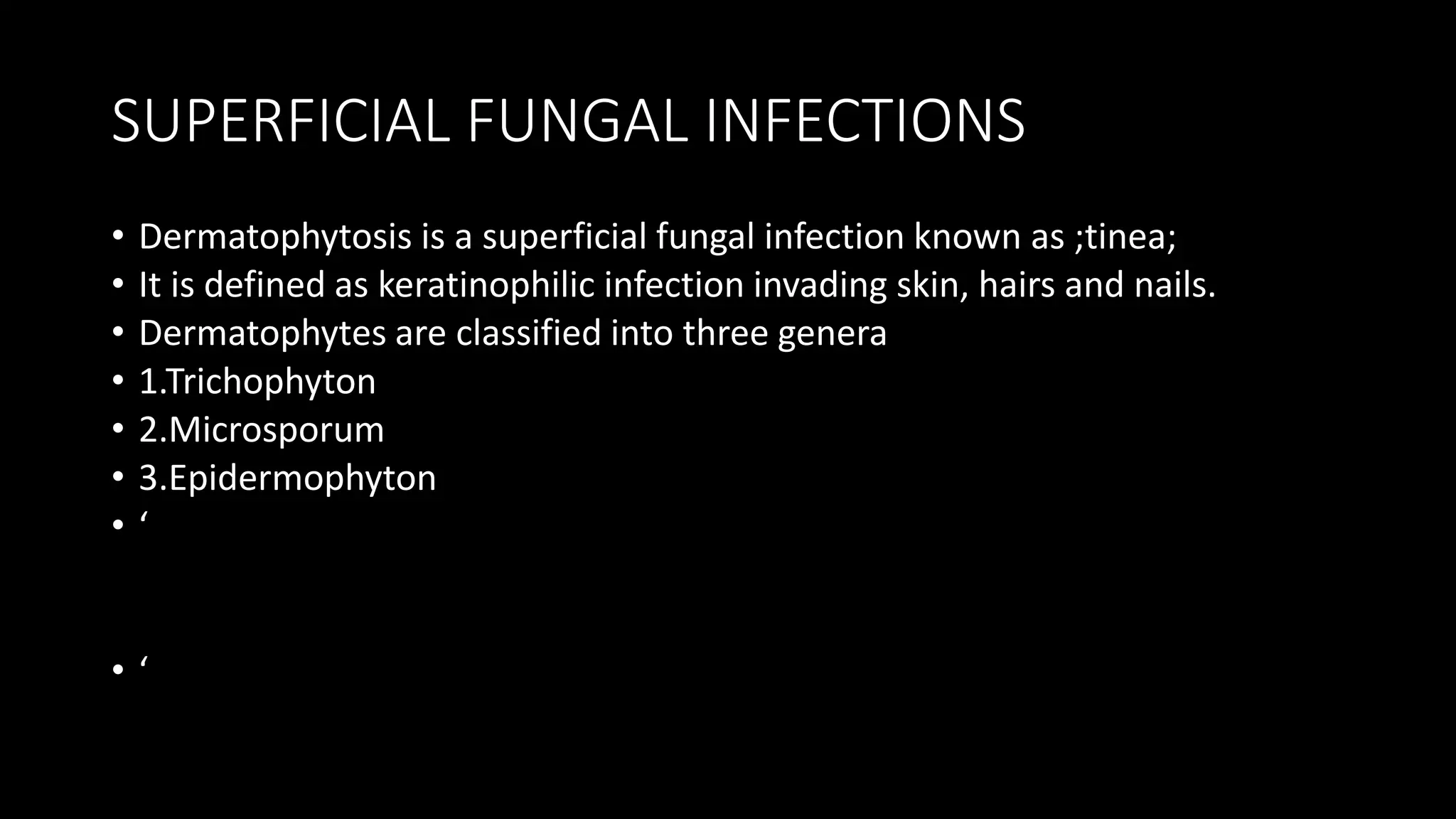 Fungal infections of skin | PPT