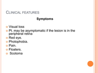 Fungal infections of the eye | PPTX