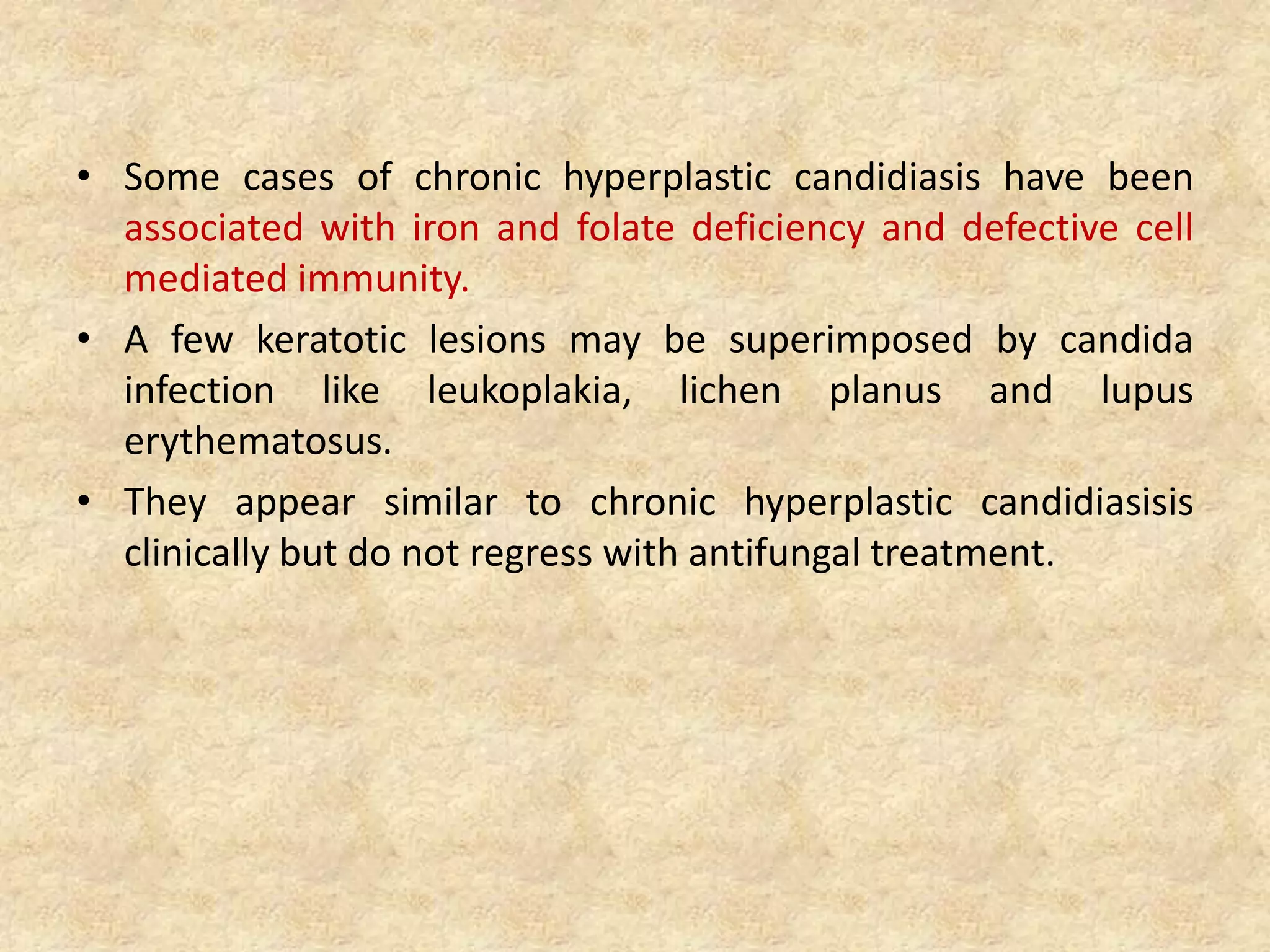 Fungal infections of the oral cavity | PPTX