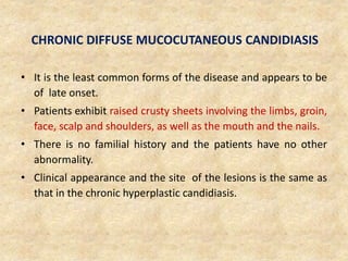 Fungal infections of the oral cavity | PPTX