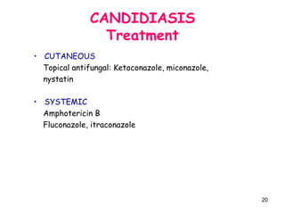 Fungal infections of the oral cavity | PDF