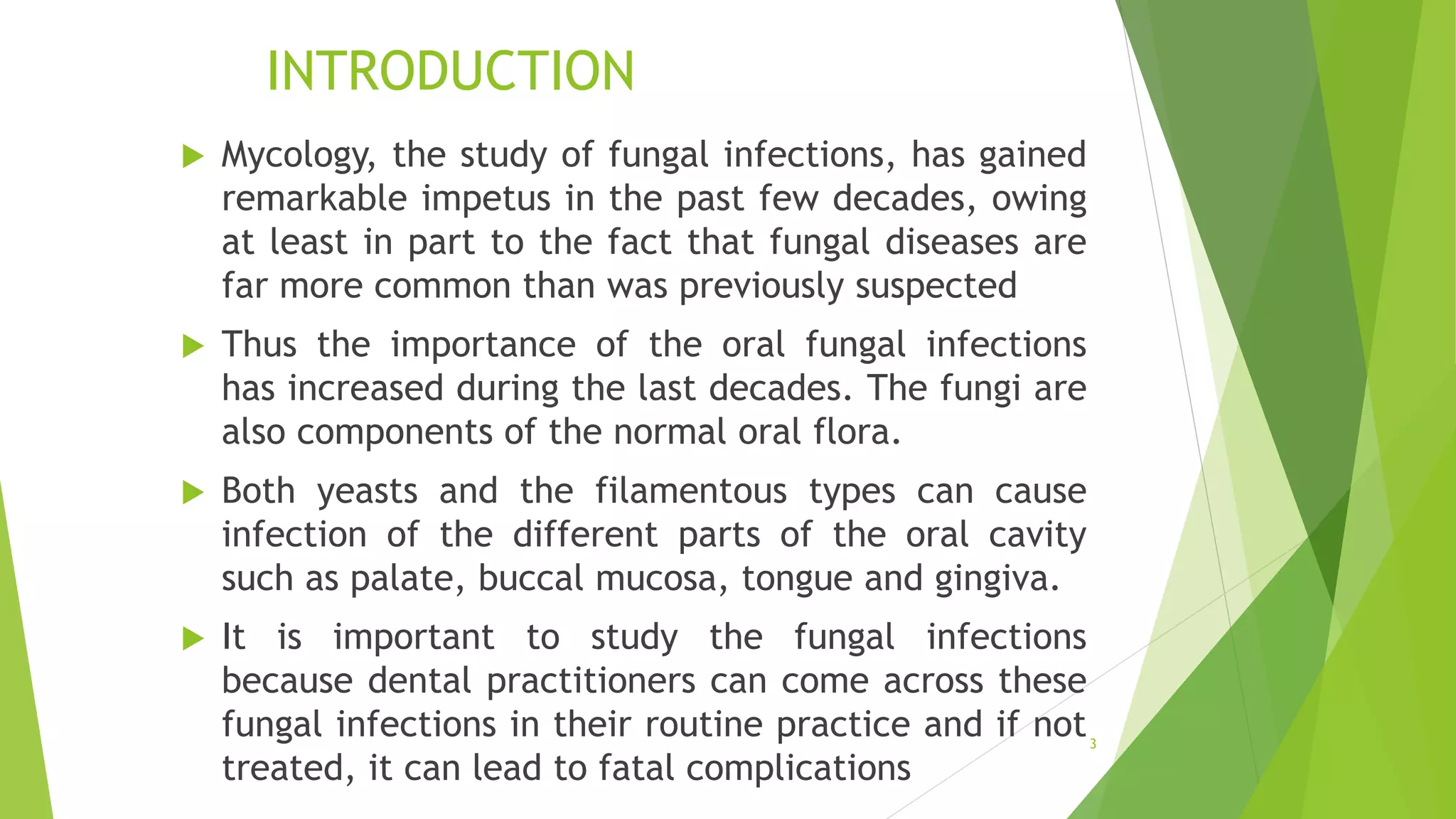 FUNGAL INFECTIONS OF ORAL CAVITY | PPTX
