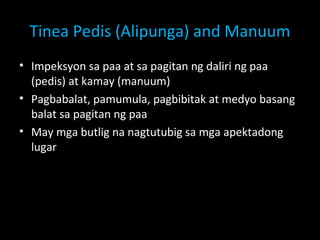 Fungal infections sa balat | PPT