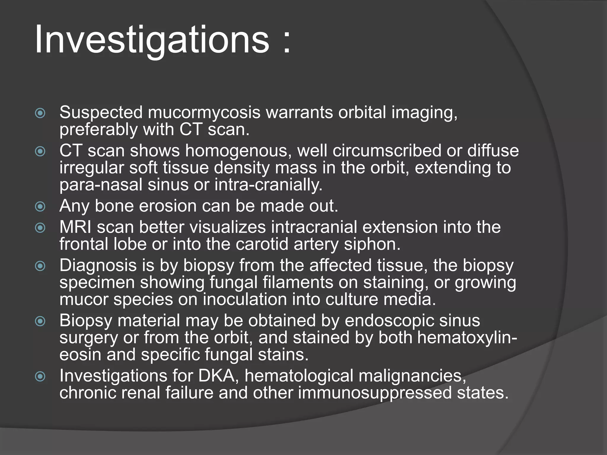 Fungal lesions of the eye | PPTX