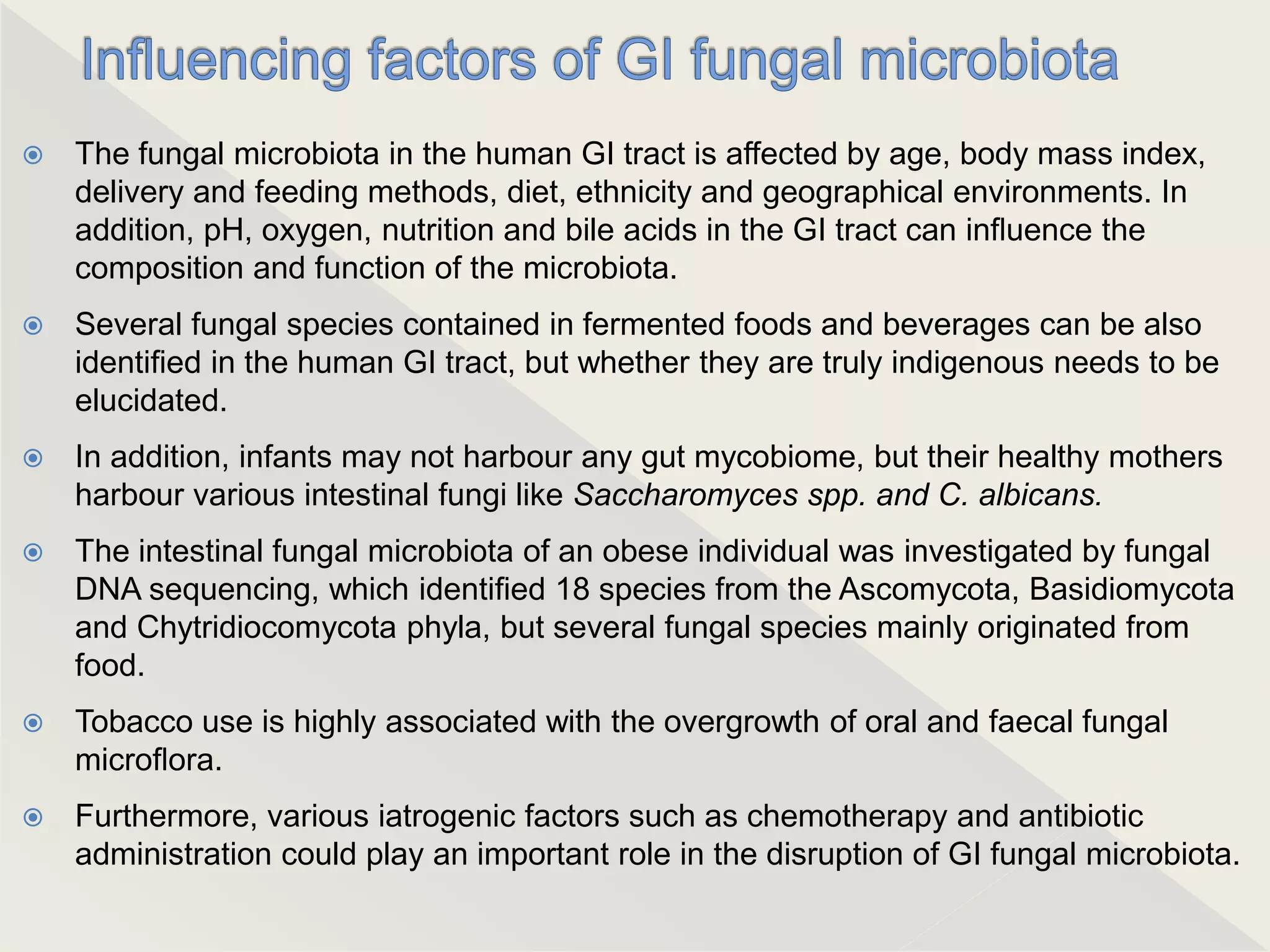 fungal microbiota and digestive diseases.pptx | Digestive Disorders ...