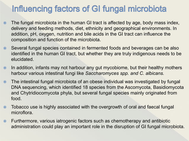 fungal microbiota and digestive diseases.pptx | Digestive Disorders ...