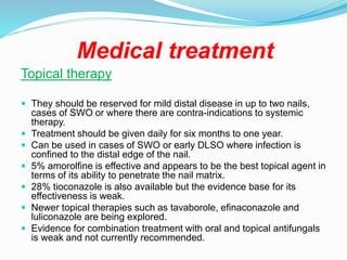 Nails Fungal infections | PPTX