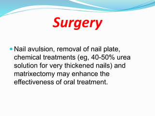 Nails Fungal infections | PPTX