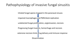 FUNGAL RHINOSINUSITIS - invasive fungal sinusitis.pptx
