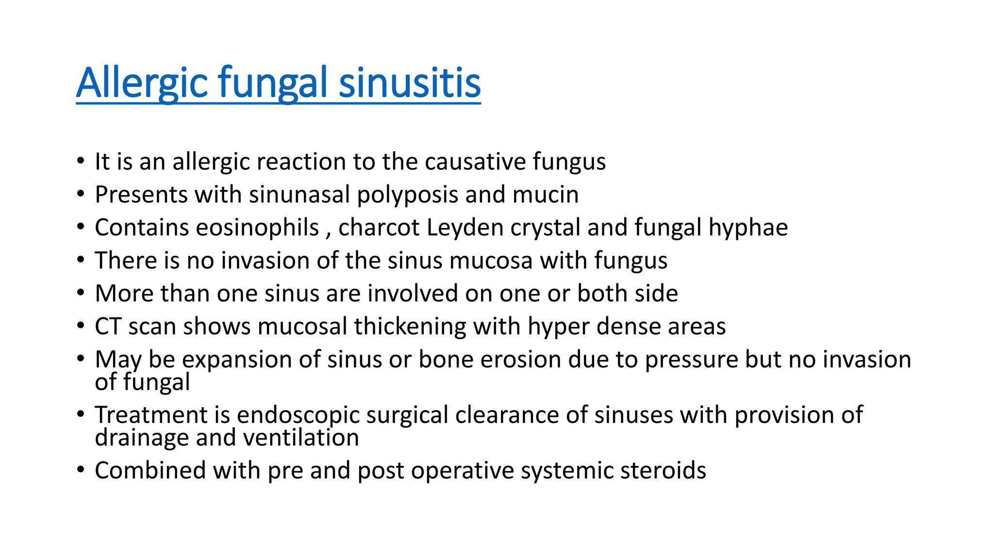What Is Fungal Sinusitis And Is It Treatable