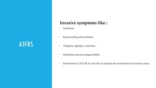 Fungal rhinosinusitis update and epos 2020 | PPTX