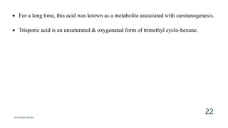 Fungal Sex Hormones SIRENIN ANTHERIDIOL. | PPTX
