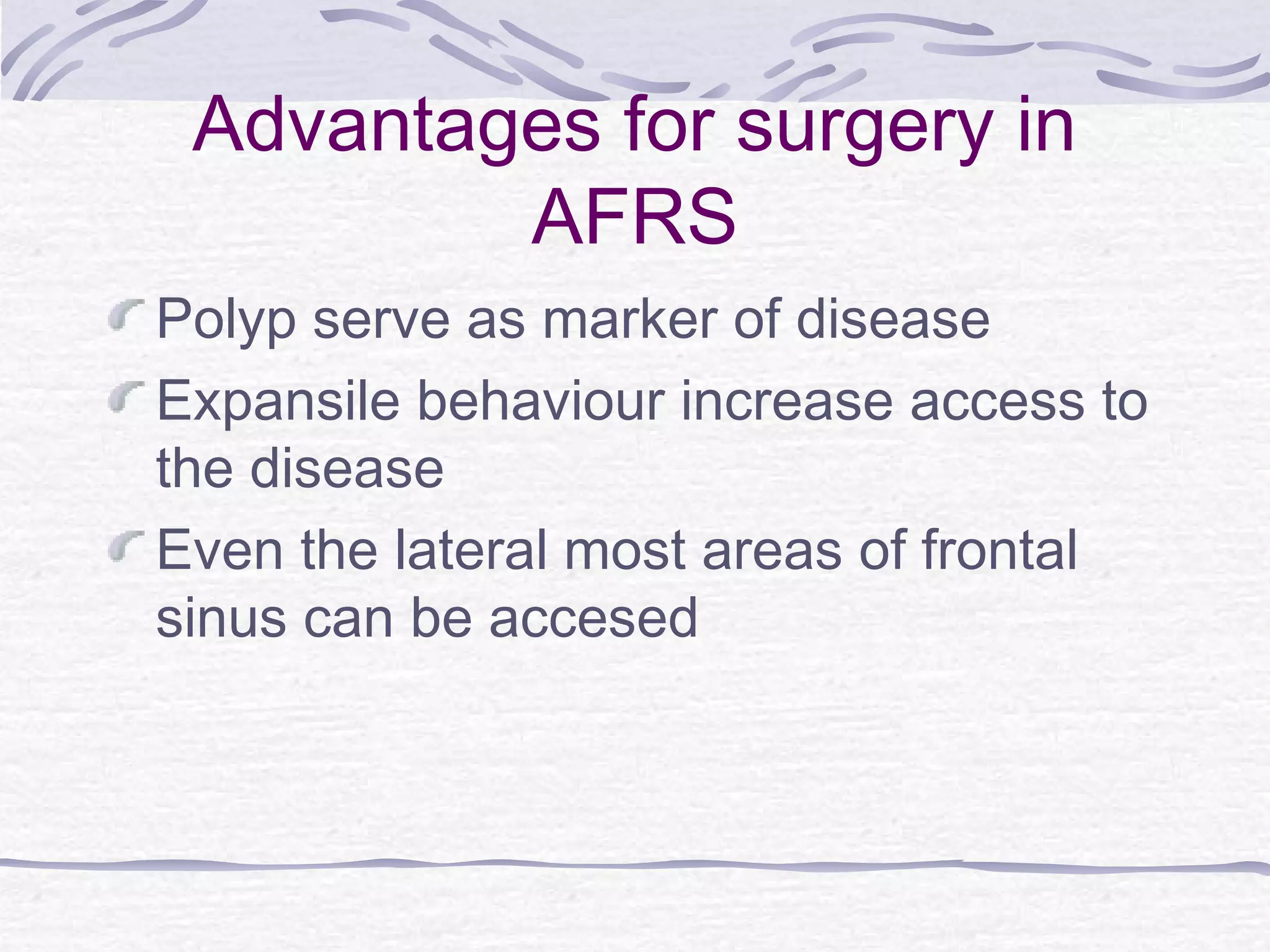 Allergic Fungal Rhinosinusitis | PPT
