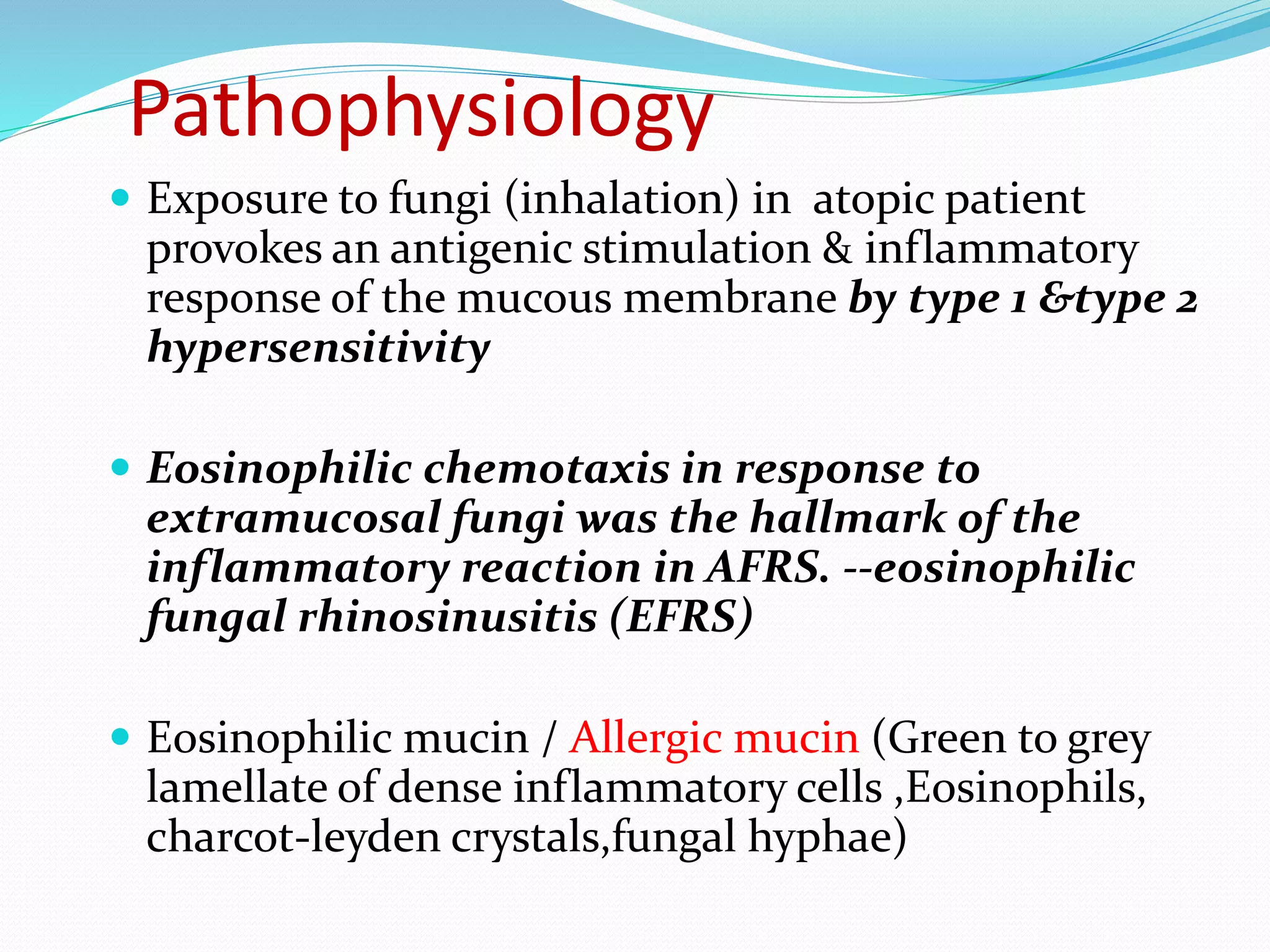 Fungal Rhinosinusitis | PPT