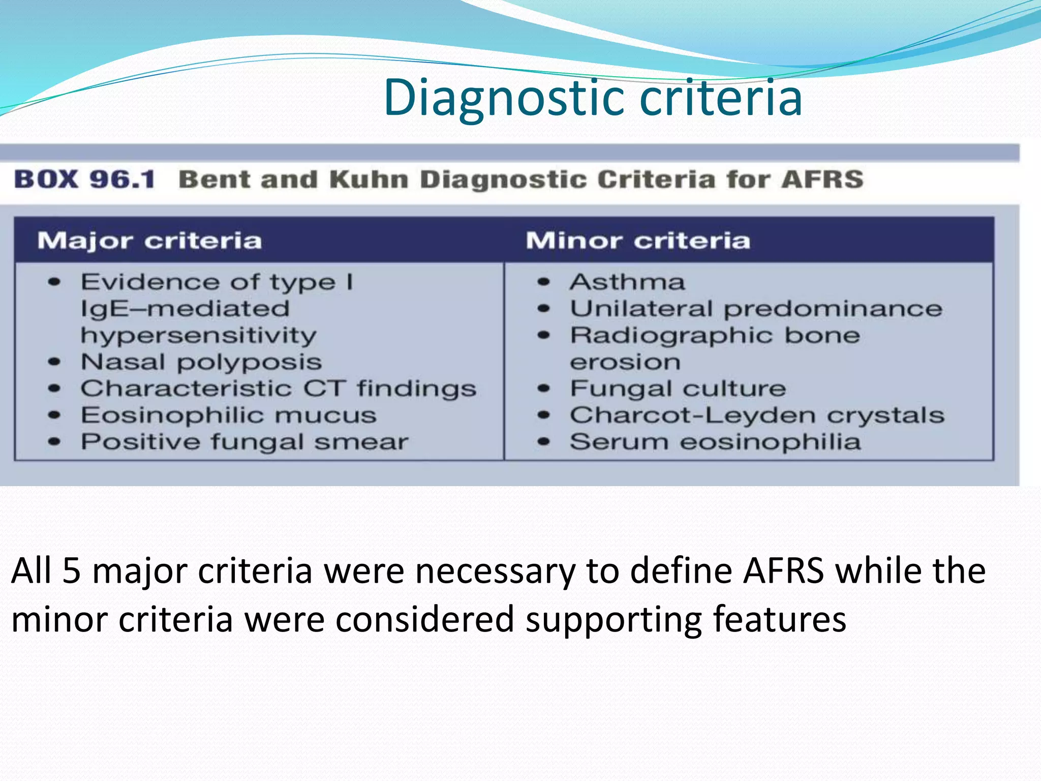 Fungal Rhinosinusitis | PPT