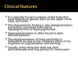 Detailed notes on Fungal Skin Infections.ppt