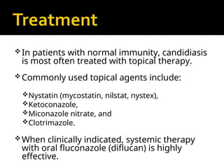 Detailed notes on Fungal Skin Infections.ppt
