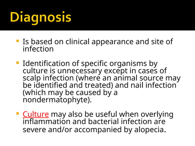 Detailed notes on Fungal Skin Infections.ppt