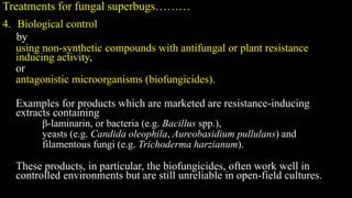 Fungal superbugs | PPTX