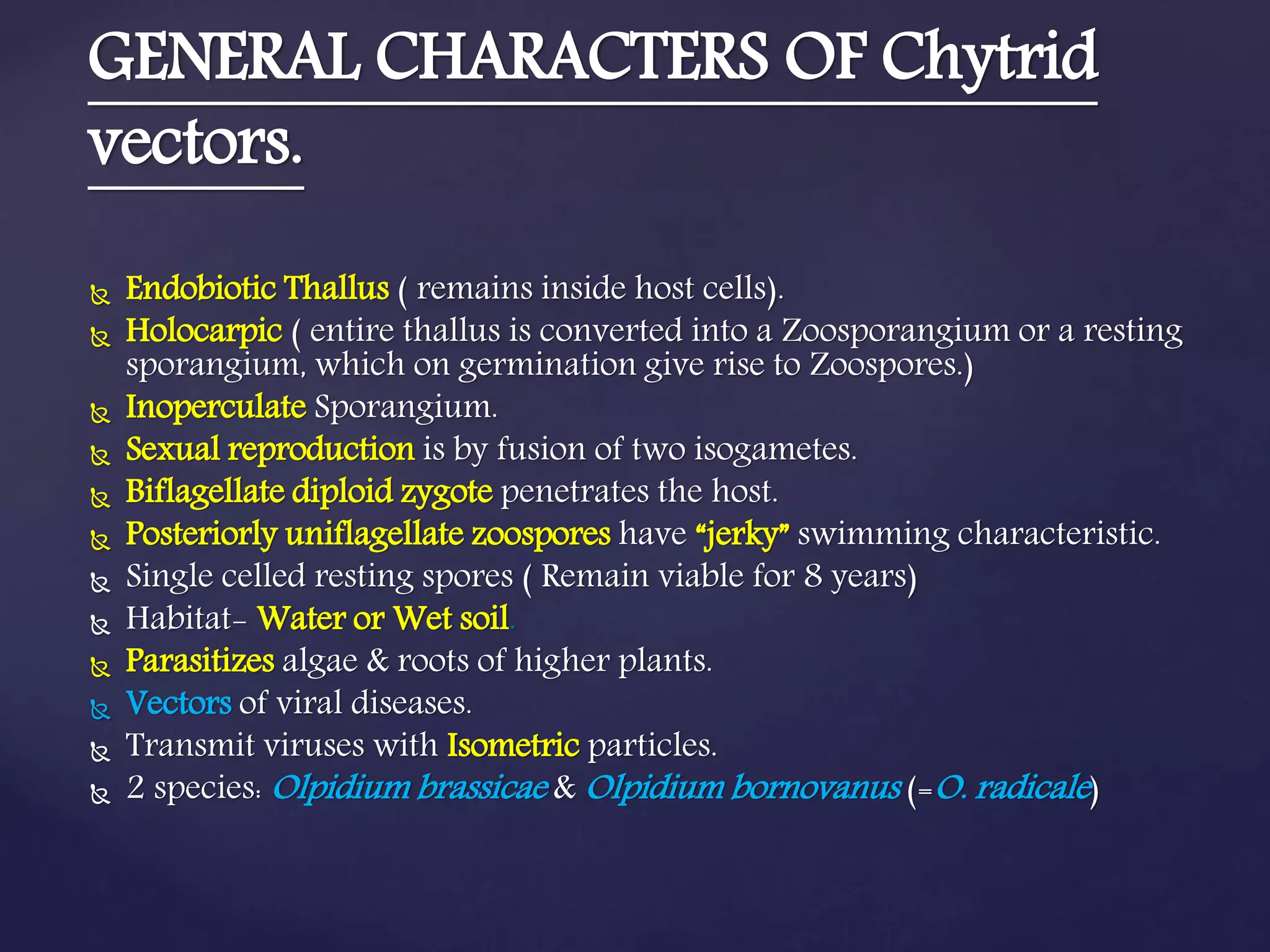 Fungal vectors | PDF