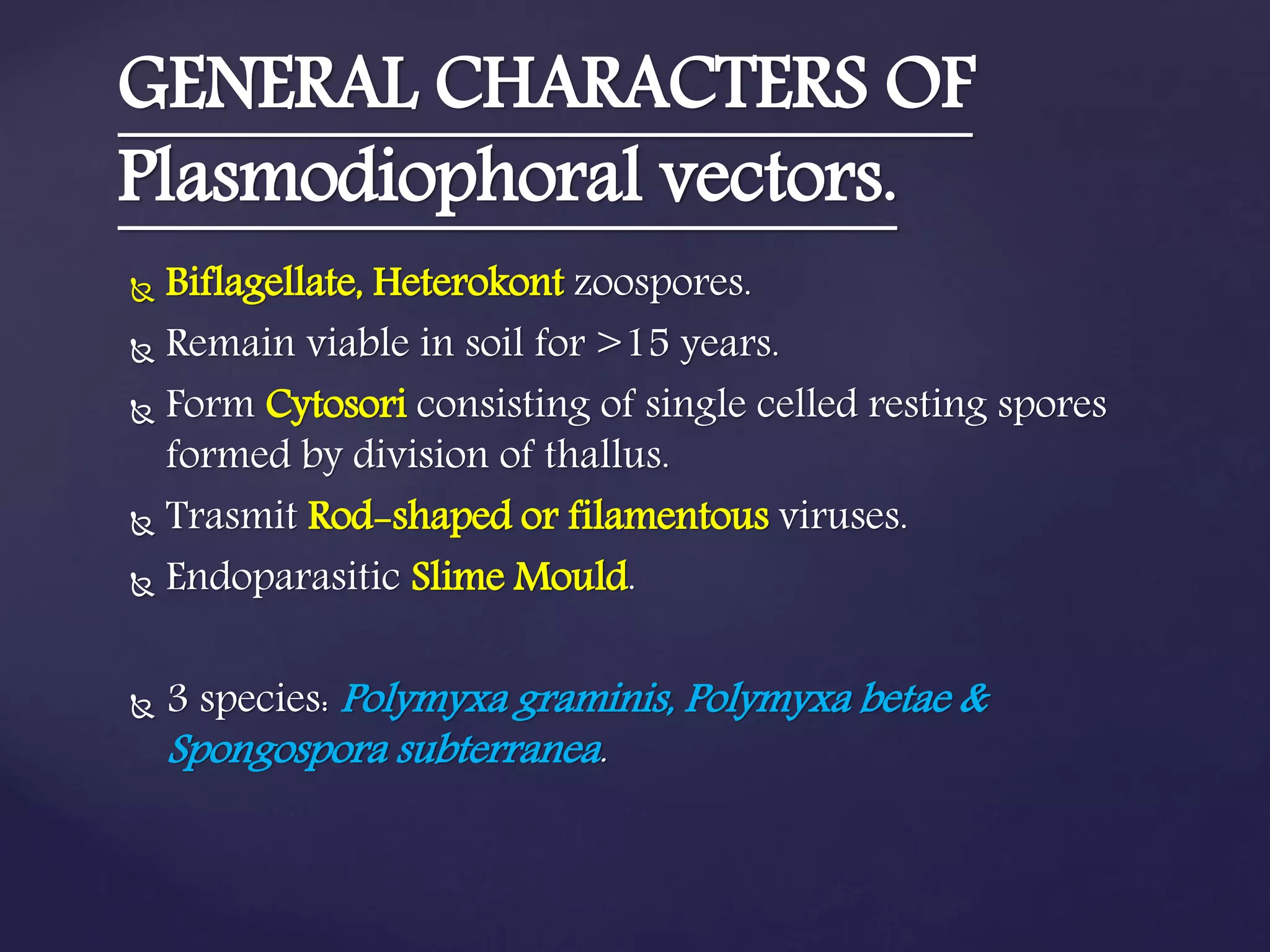 Fungal vectors | PDF