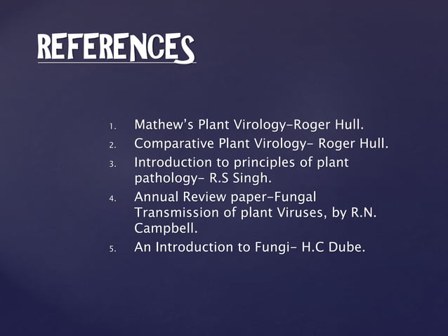Fungal vectors | PPT