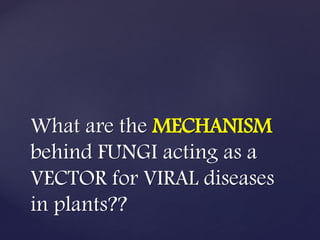 Fungal vectors | PDF