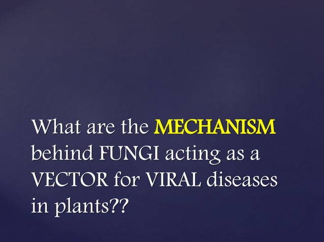 Fungal vectors | PDF