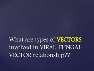 Fungal vectors | PDF