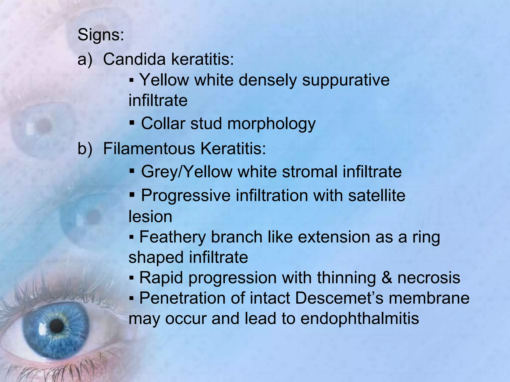 Fungal & viral keratitis | PPTX