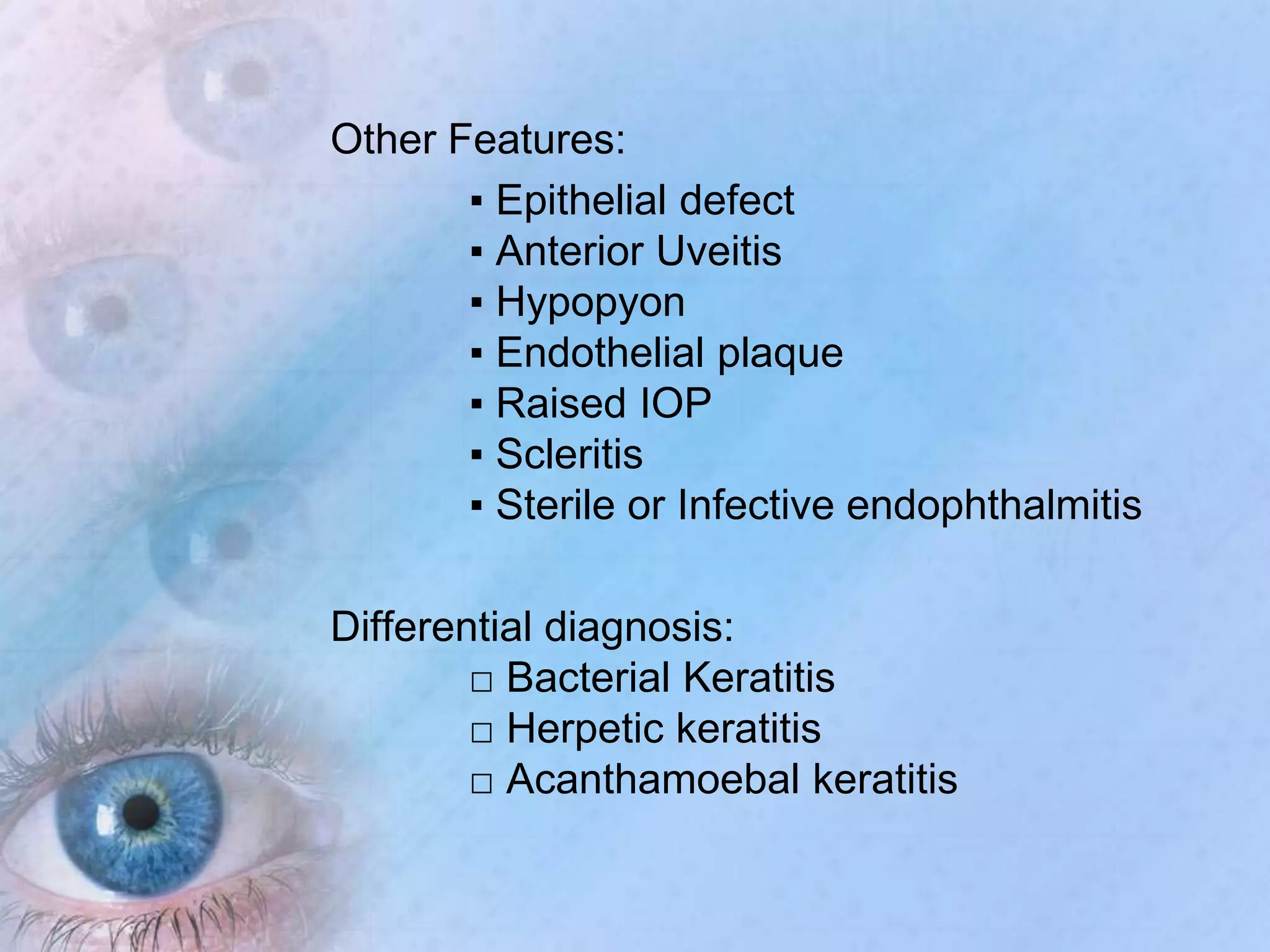 Fungal & viral keratitis | PPTX