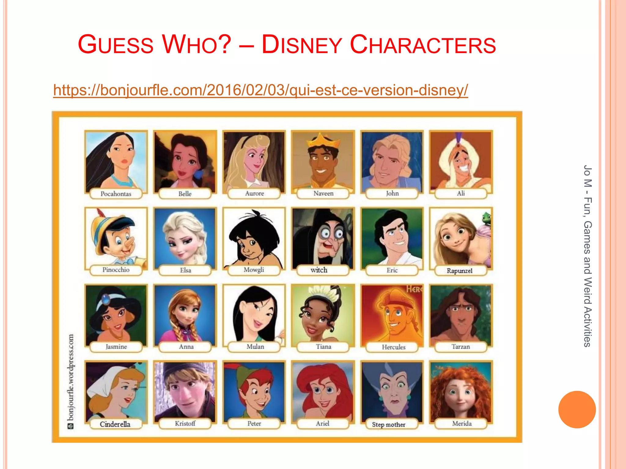 Fun, games and weird activities | PPTX