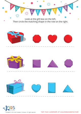 Fun Geometry for Kids - How To Learn Shapes | PDF