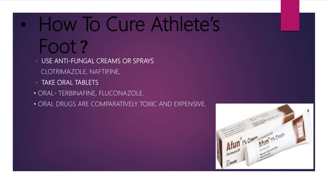 ATHLETE'S FOOT [TENEA PEDIS] FUNGI | PPTX