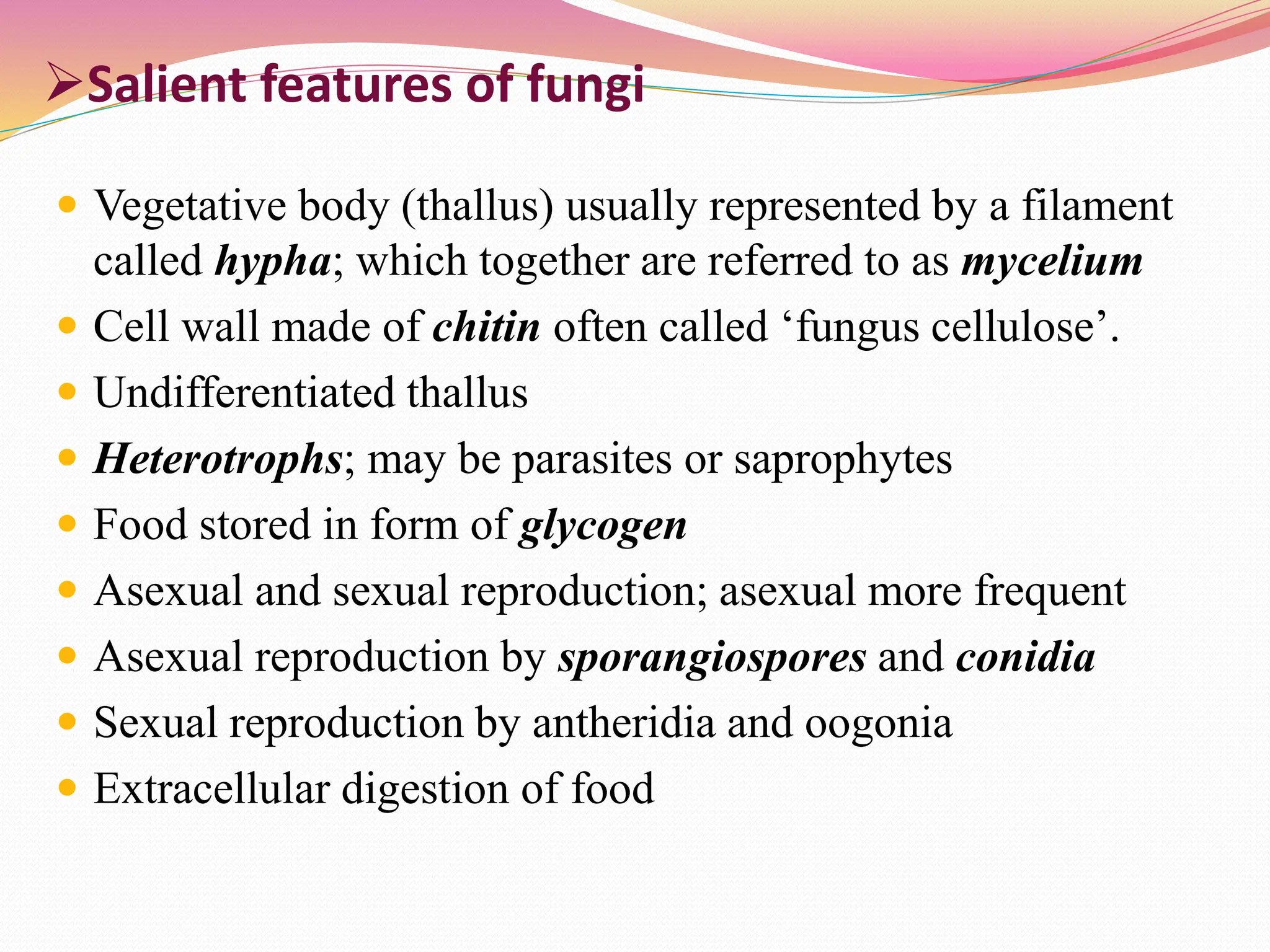 Introduction to fungus of all kinds.pptx | Biological Sciences | Science
