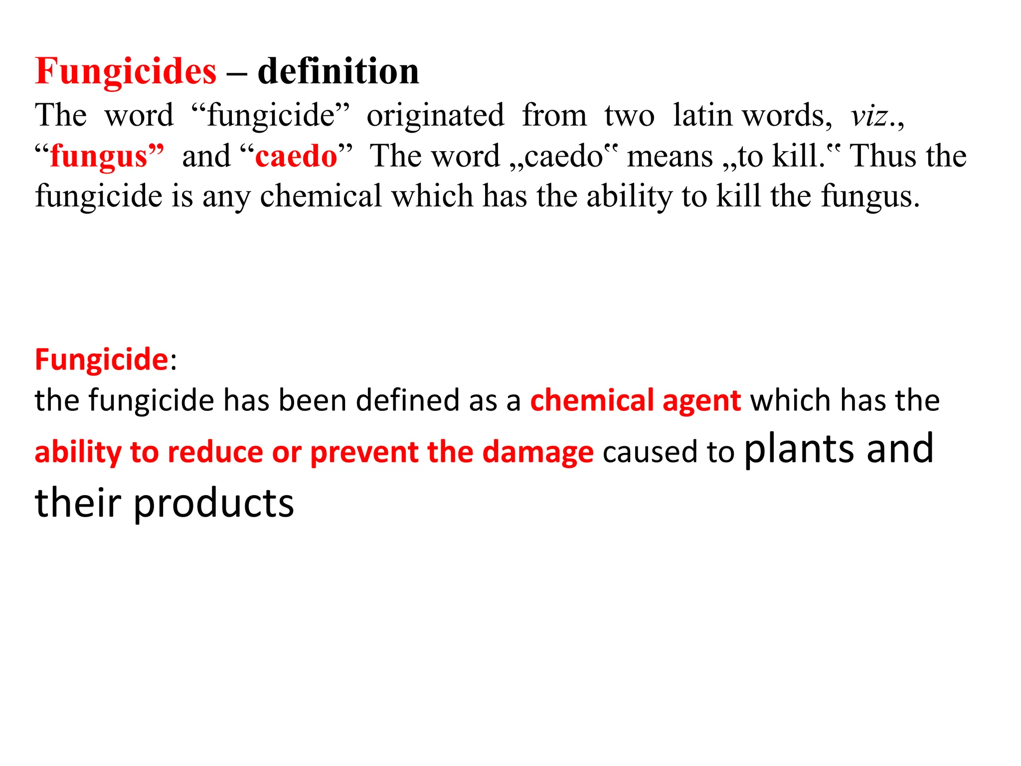 Fungicide.pptx classification of fungicide | PPTX