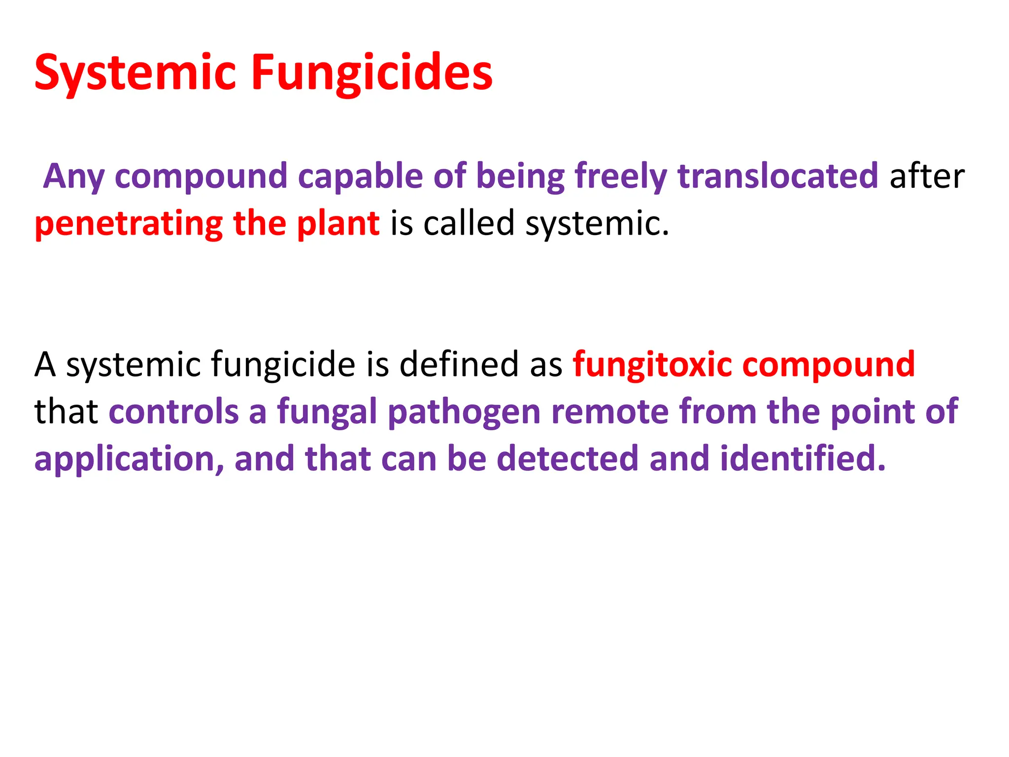 Fungicide.pptx classification of fungicide | PPTX
