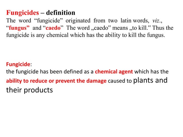 Fungicide.pptx classification of fungicide | PPTX | Gardening | Home ...