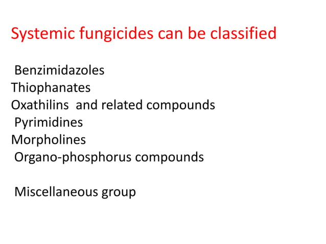 Fungicide.pptx classification of fungicide | PPTX | Gardening | Home ...