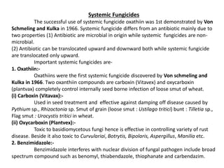 Fungicide classification 2 (2).pdf notes | PDF