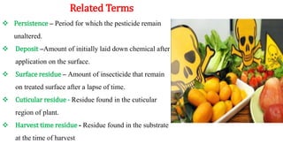 FUNGICIDE RESIDUE AND HEALTH HAZARDS.pptx